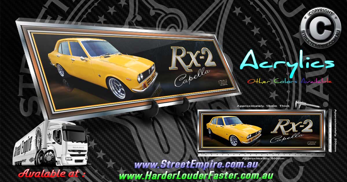 Mazda RX2 Rotary Acrylic - Street Empire