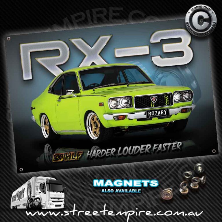 Mazda Rx3 Rotary Banner - Street Empire