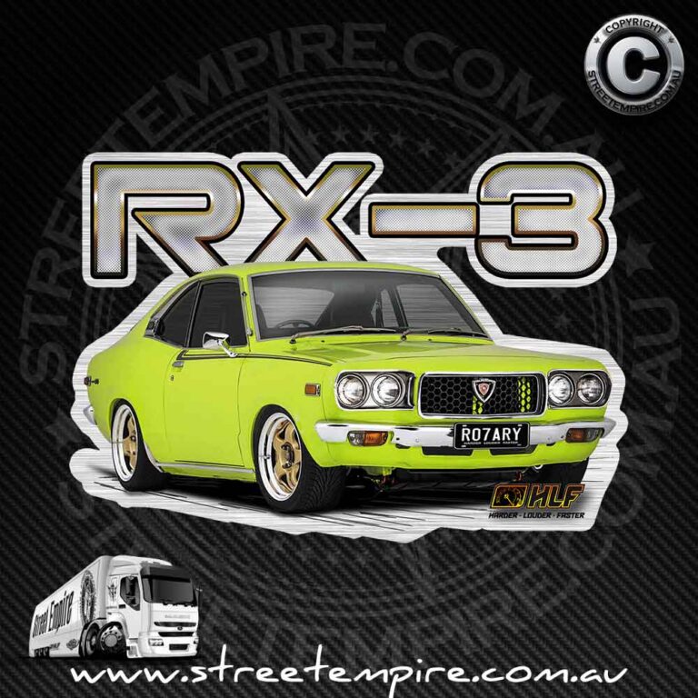 Mazda RX3 Rotary Sticker Decal - Street Empire