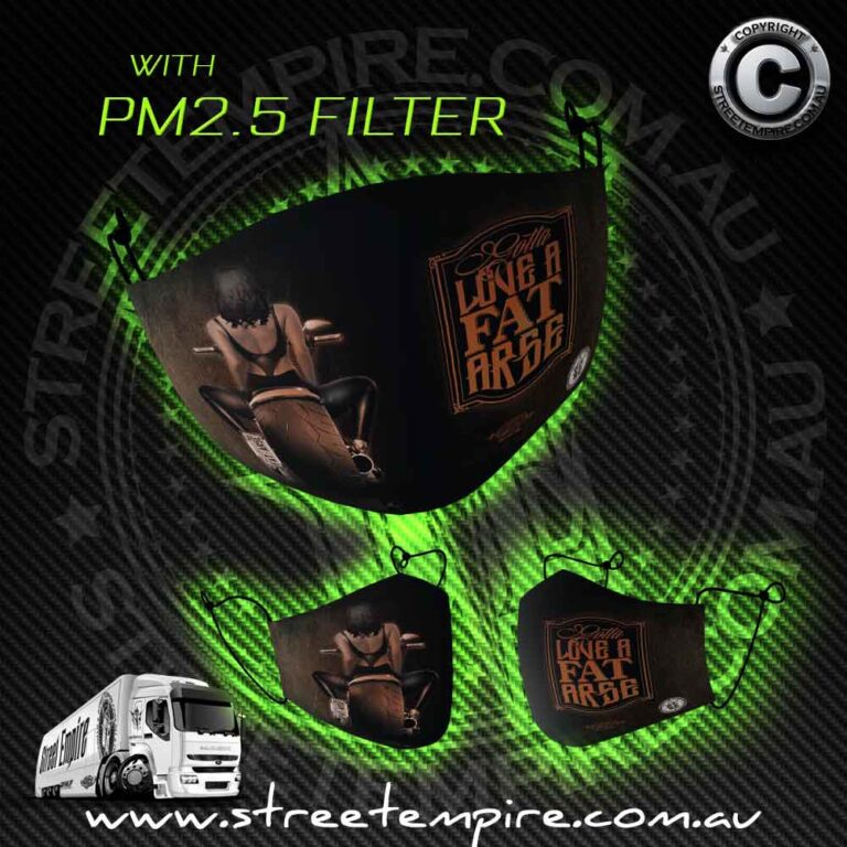 Fat Arse Bike Face Mask - Street Empire